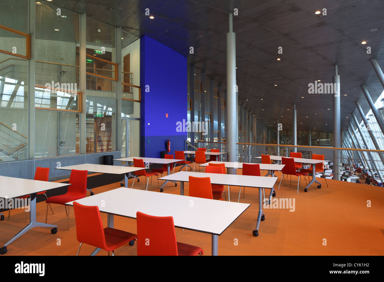 TU Delft Library, Delft, Netherlands. Architect: Mecanoo Architecten ...