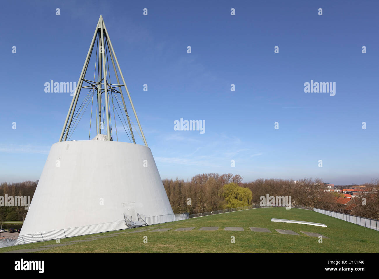 TU Delft Library, Delft, Netherlands. Architect: Mecanoo Architecten ...