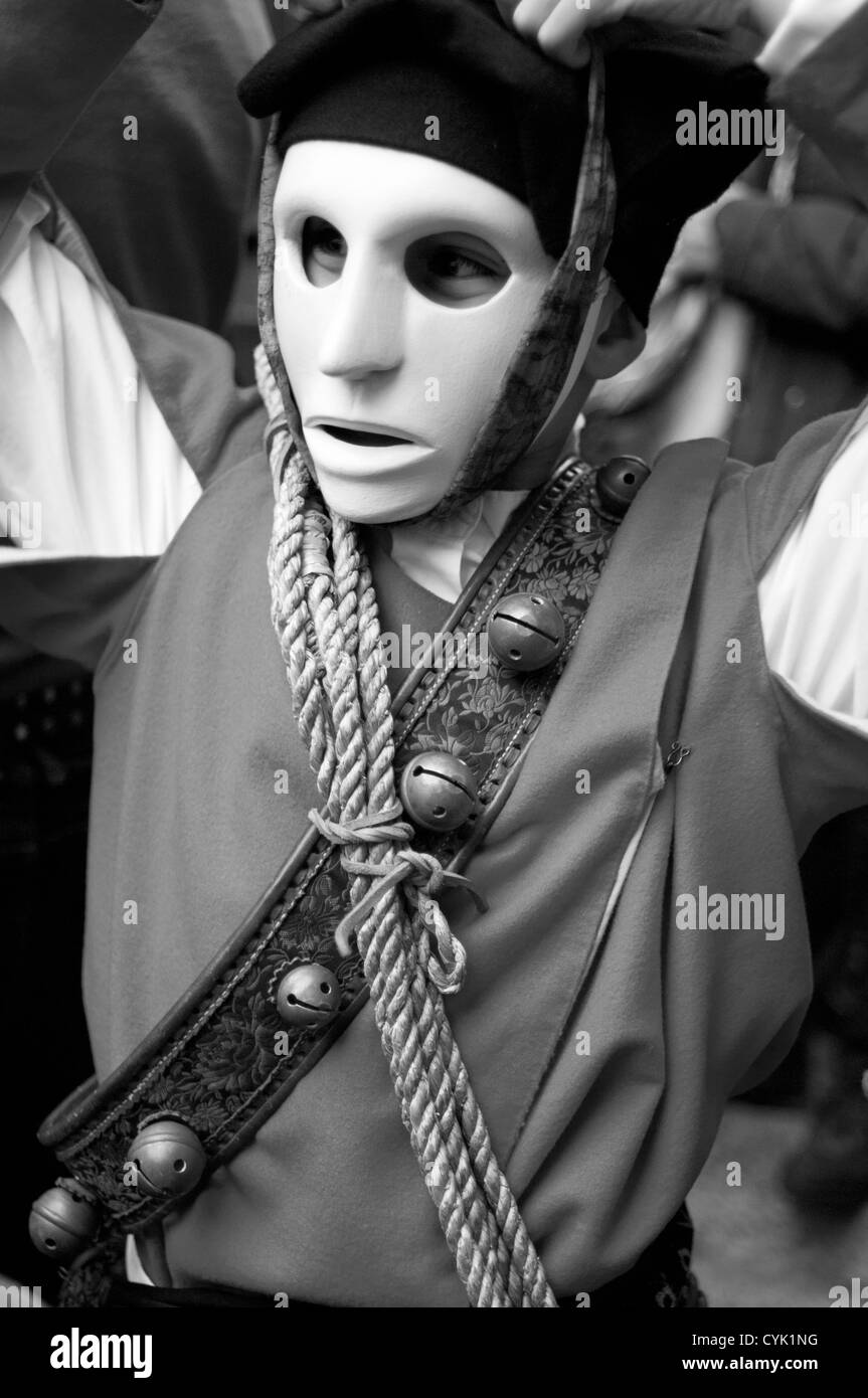 The Issohadore of the Mamuthones mask,carnival of Mamoiada,Barbagia ...