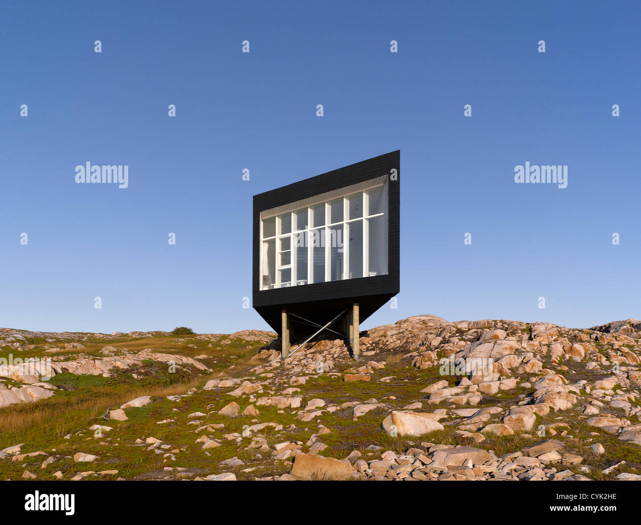 Long Studio, Fogo Island, Canada. Architect: Todd Saunders, 2011. View ...