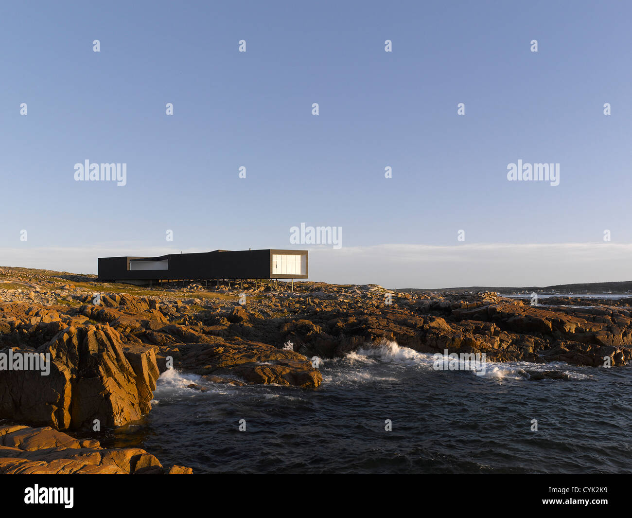 Long Studio, Fogo Island, Canada. Architect: Todd Saunders, 2011. Early ...