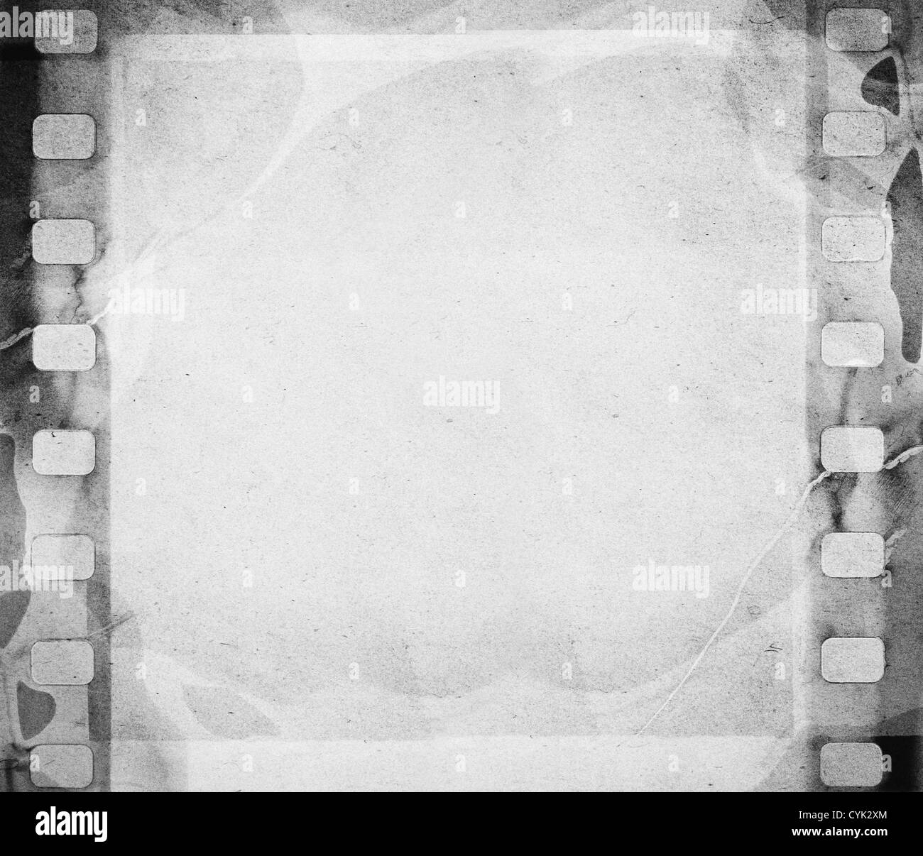 Vintage filmstrip frame distressed Black and White Stock Photos ...