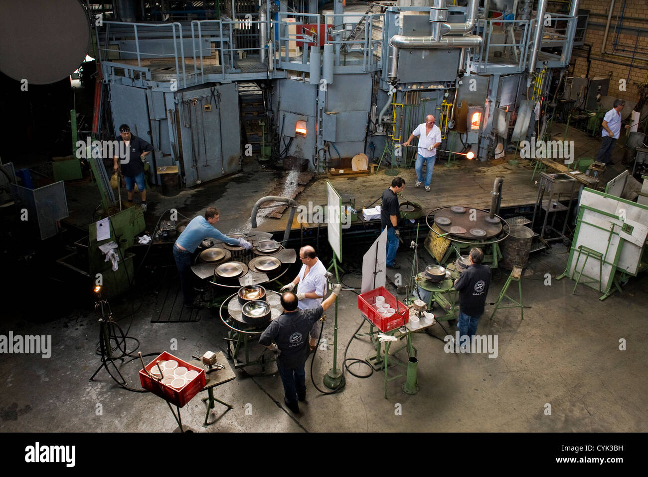 Switzerland, Canton Nidwalden, Hergiswil, Glasi glassware Stock Photo ...