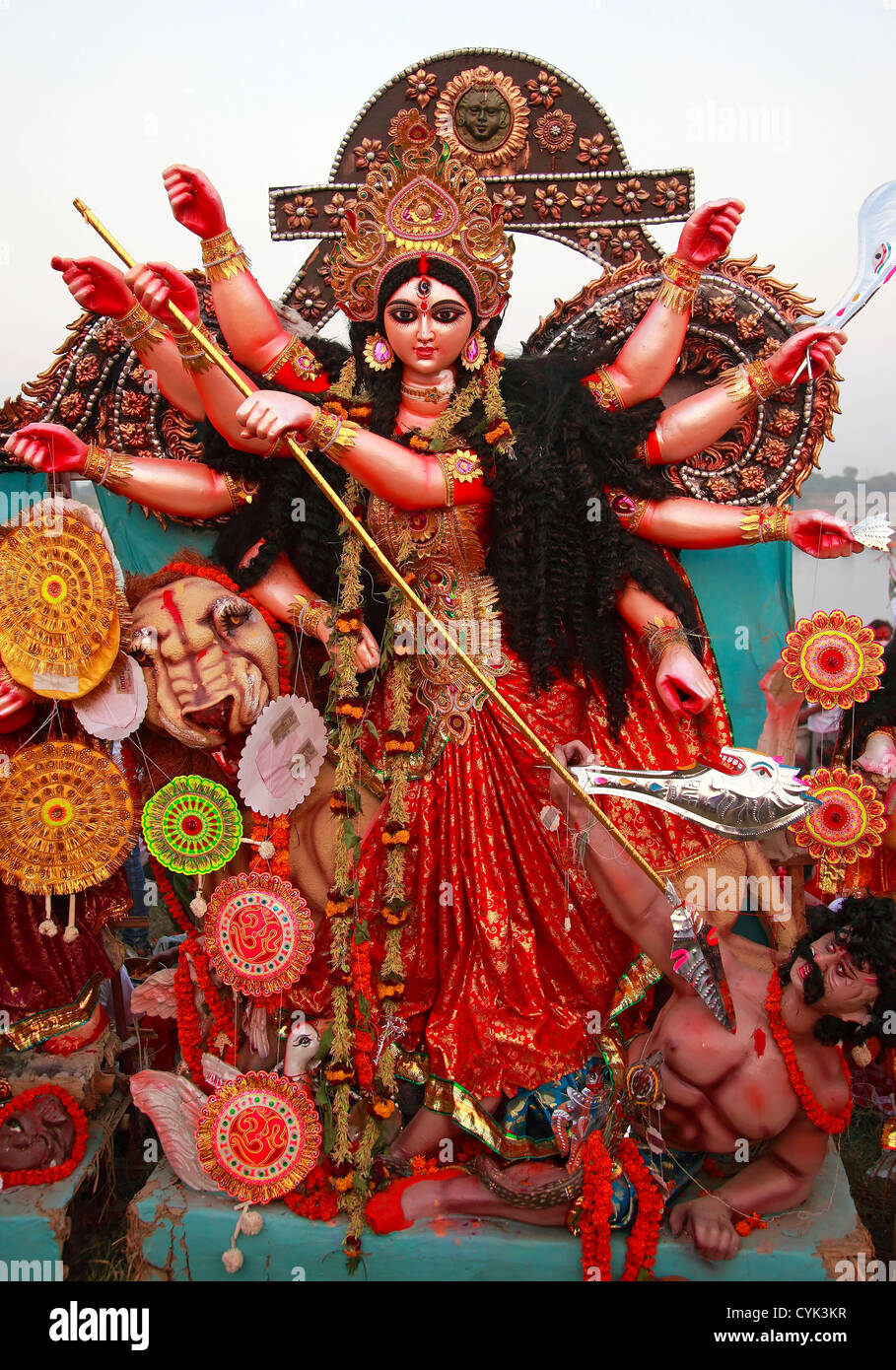 Durga puja festival Stock Photo - Alamy