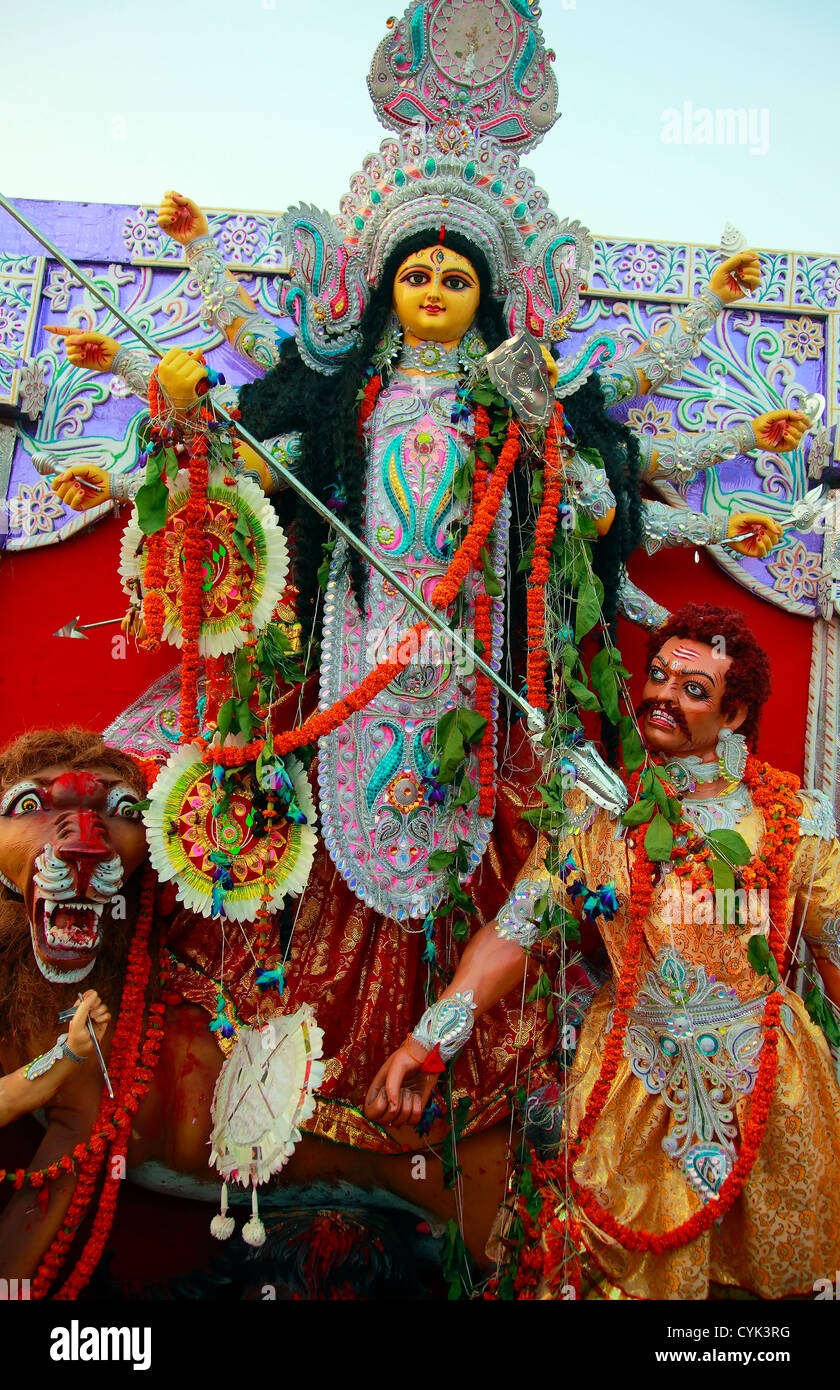 Durga puja Festival Stock Photo - Alamy