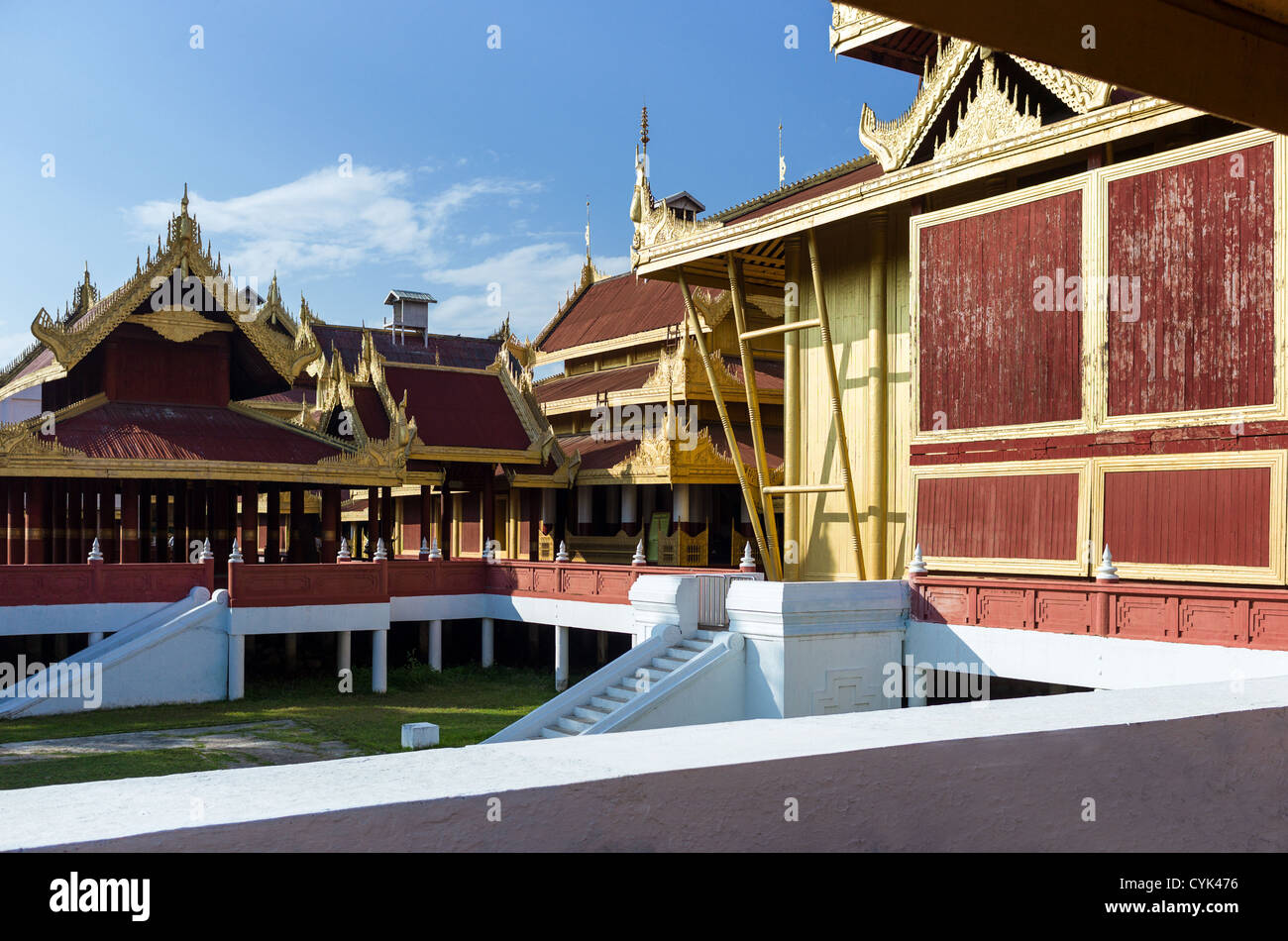 Myanmar, Mandalay, the Royal Palace Stock Photo - Alamy