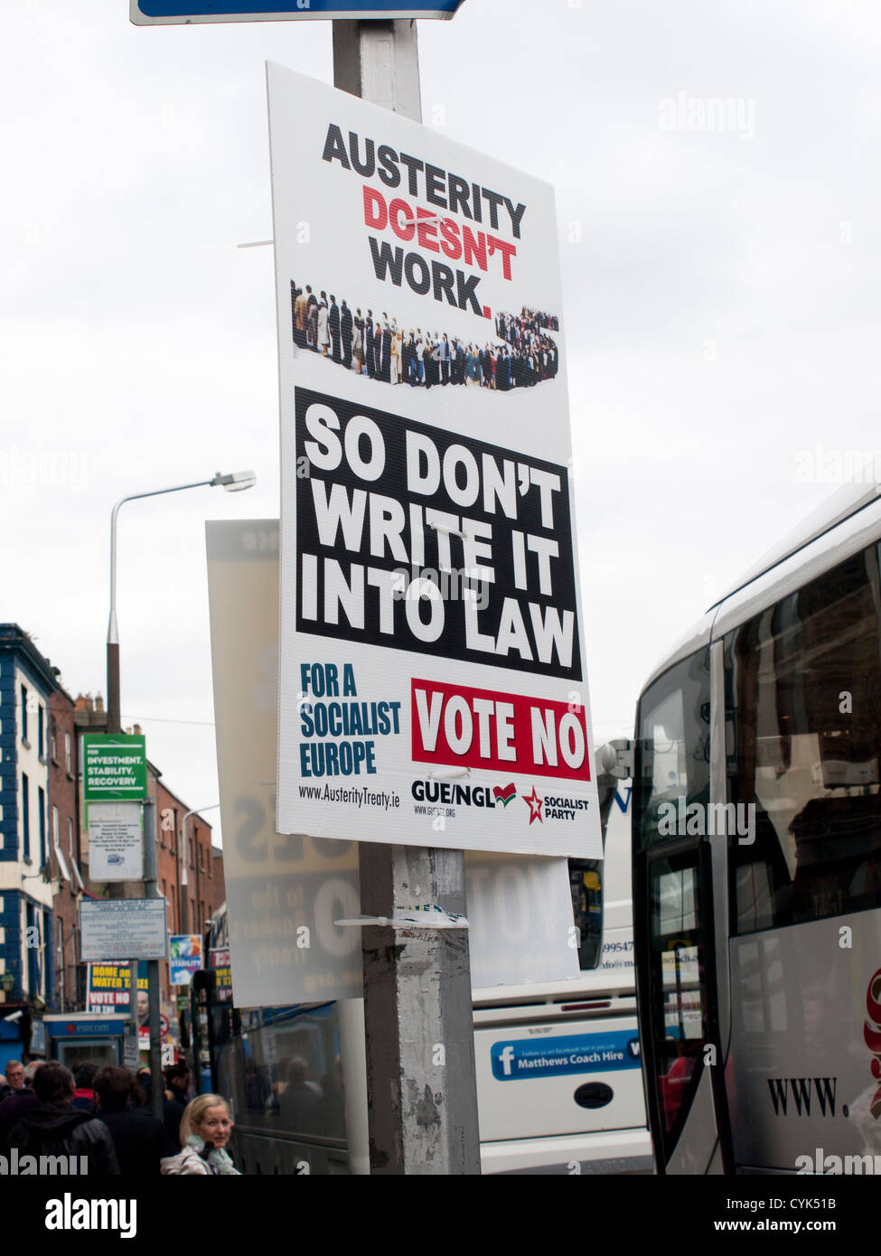 Political posters ireland hi-res stock photography and images - Alamy