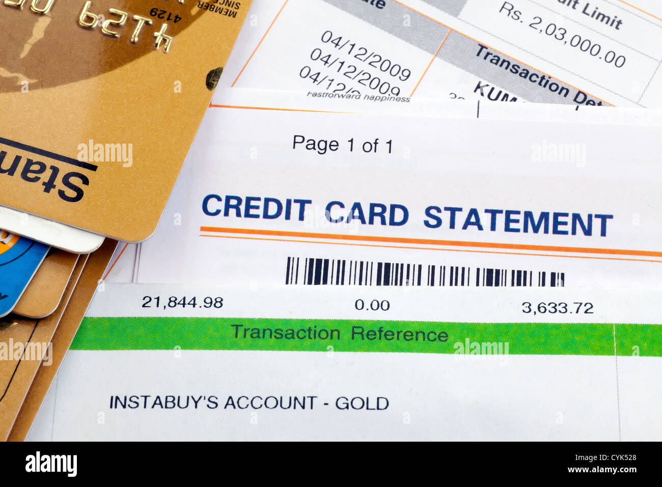 Visa statement hi-res stock photography and images - Alamy