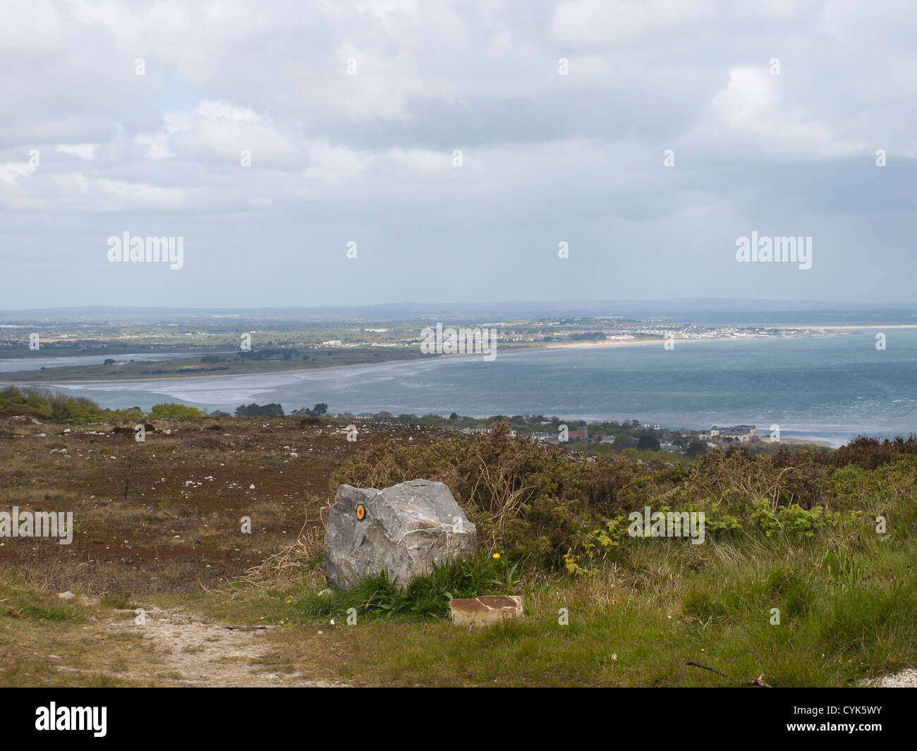 Howth on the coast near Dublin Ireland has a scenic looped walk, with ...