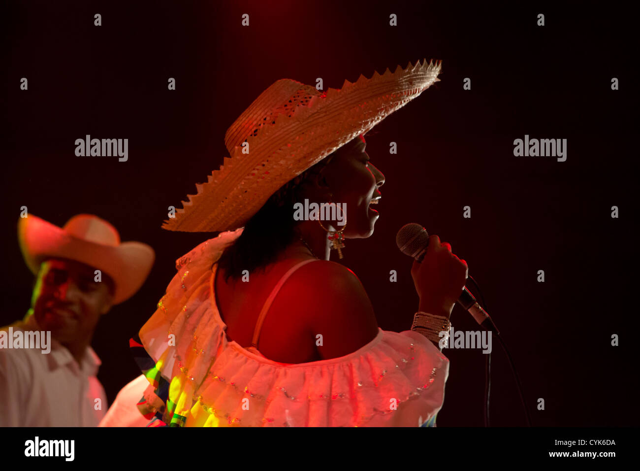 Colombian band Canalon de Timbiqui Stock Photo - Alamy