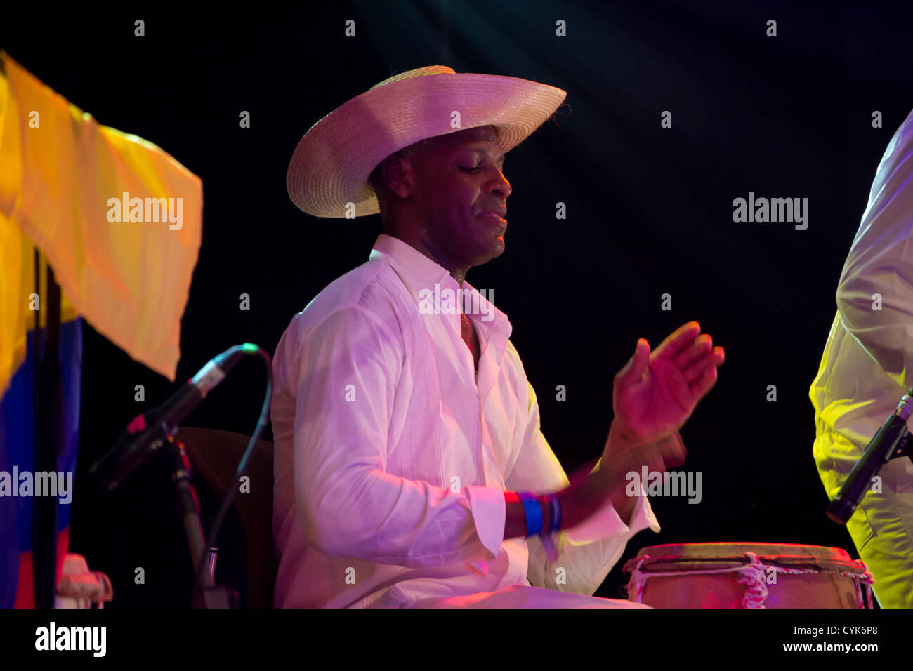 Colombian band Canalon de Timbiqui Stock Photo - Alamy