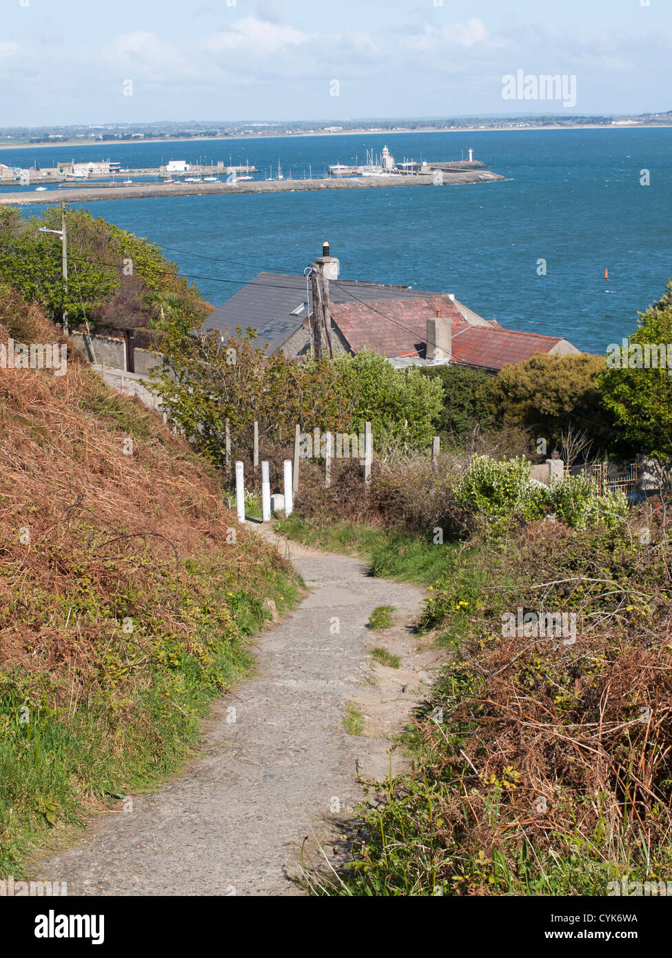 Howth on the coast near Dublin Ireland has a good looped walk for ...