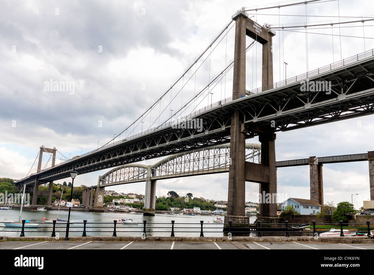 Tamar bridge hi-res stock photography and images - Alamy