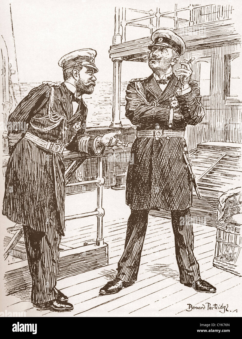 Pre World War One cartoon entitled The Force of Example. See ...