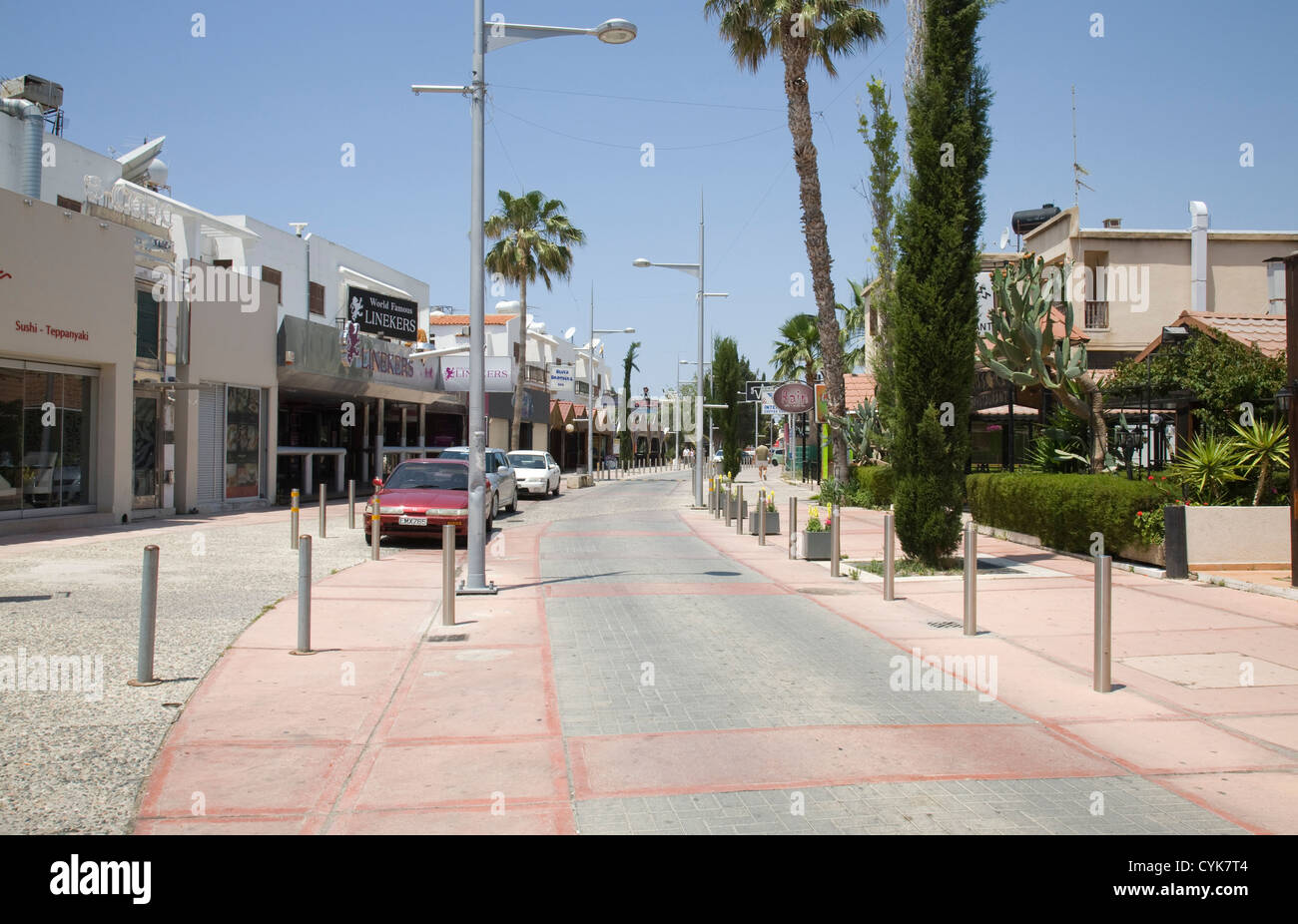 Bar street paphos hi-res stock photography and images - Alamy