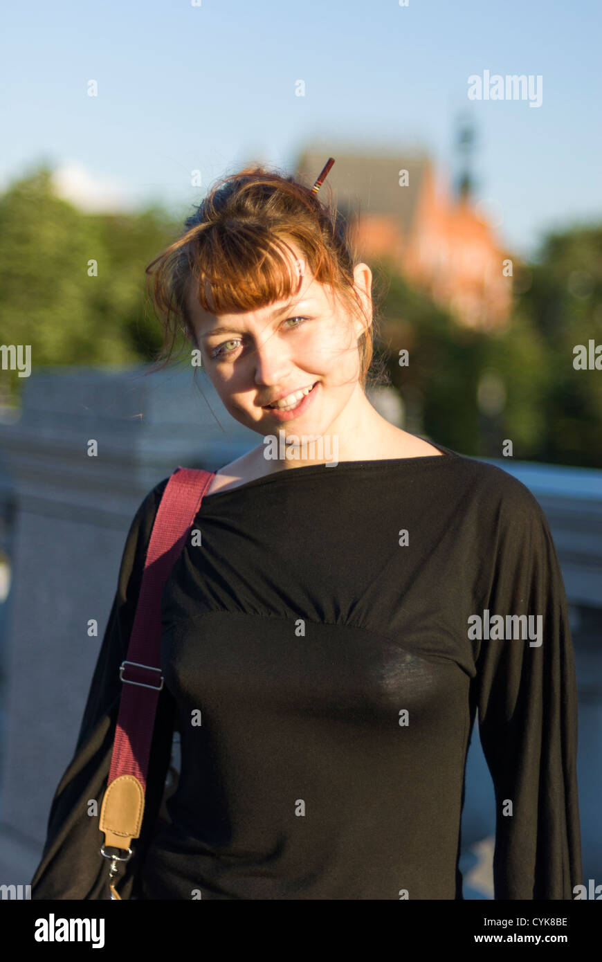 Girl in kremlin girl in hi-res stock photography and images - Alamy