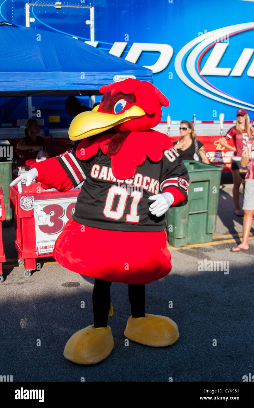 College Football Pep Rally Stock Photo - Alamy