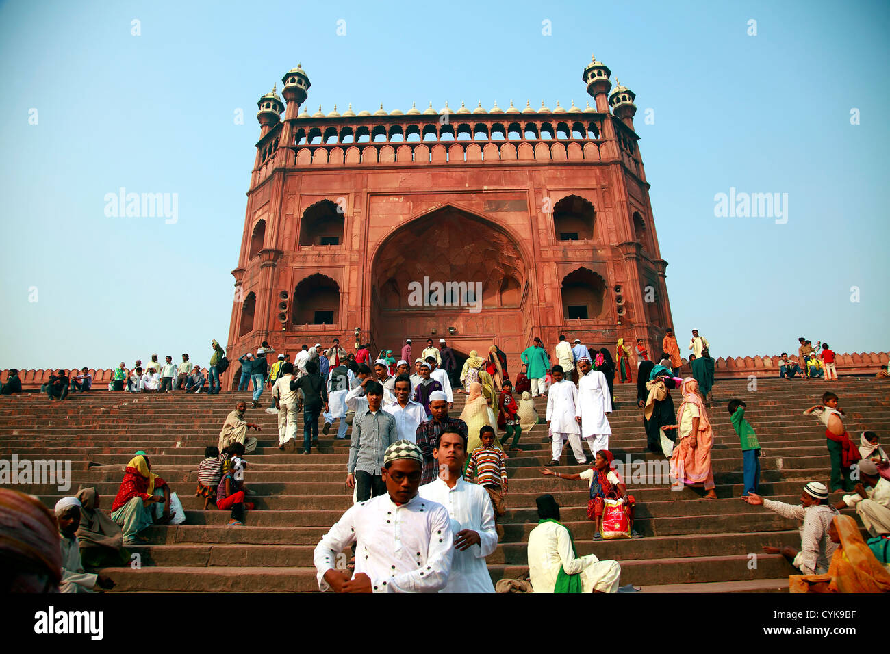 Entrance gate jama masjid delhi hi-res stock photography and images - Alamy