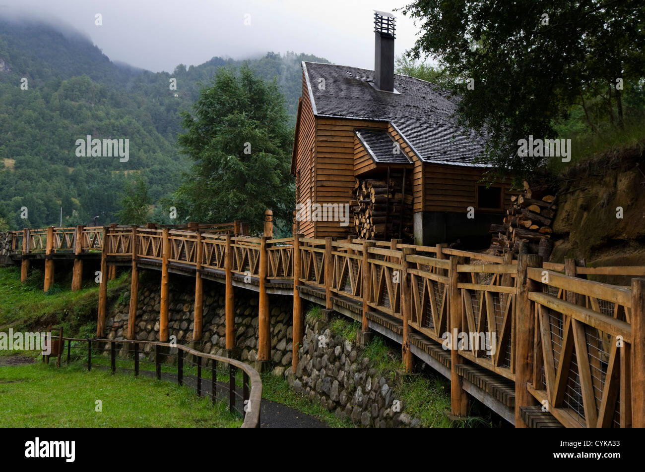 Chile. South America. Mapuche Museum and Cultural Center in Curarrehue ...