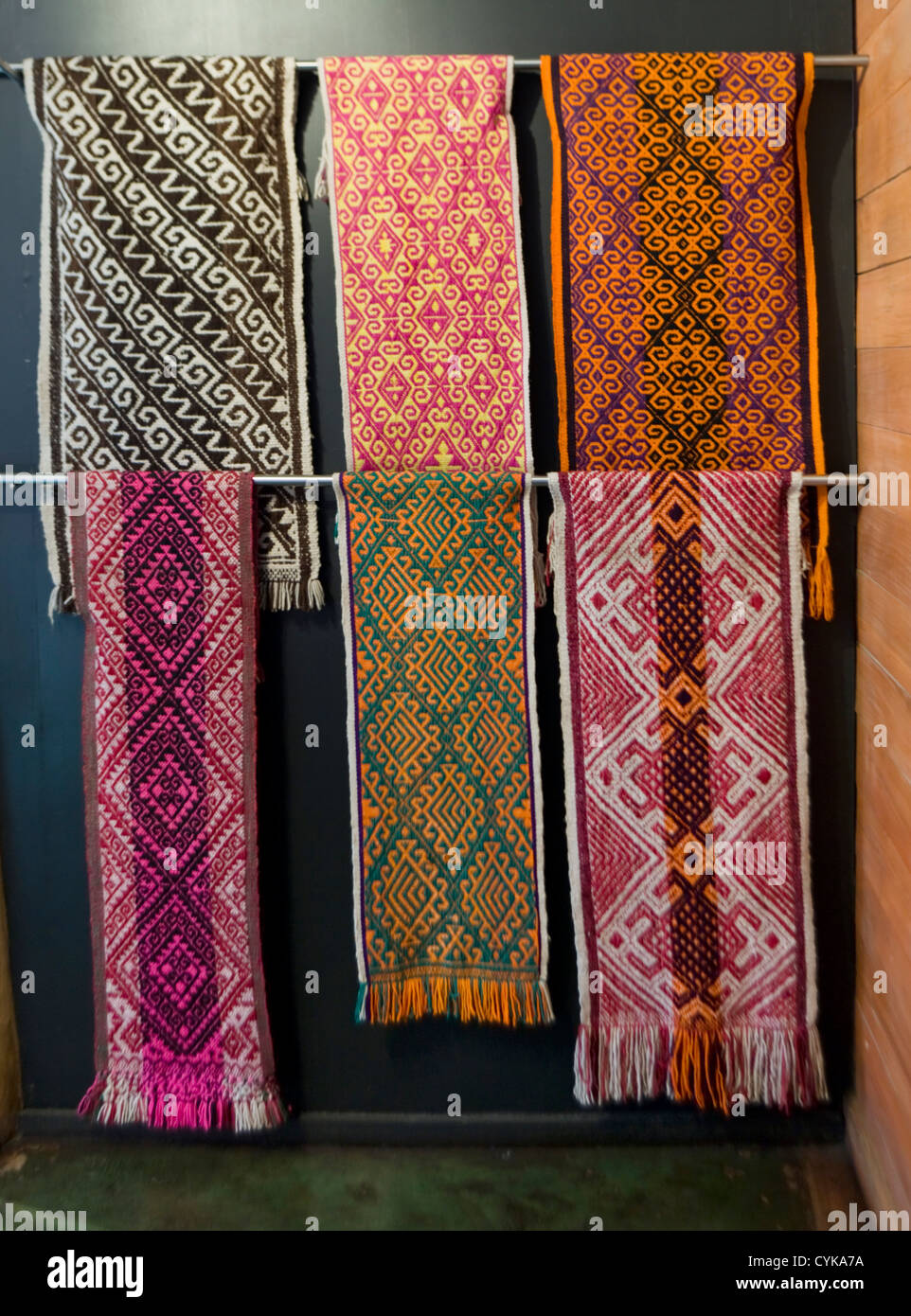 Chile. South America. Mapuche Museum and Cultural Center in Curarrehue ...