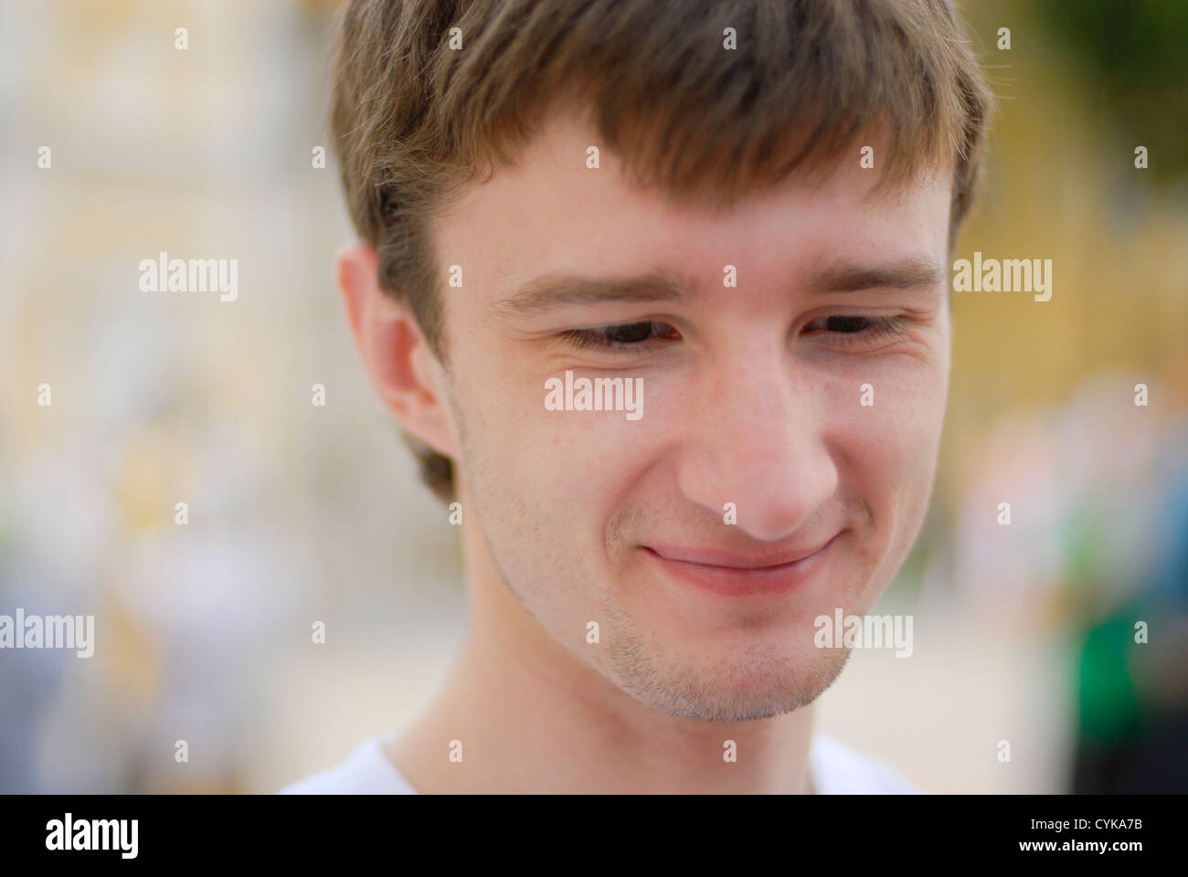 portrait young man Stock Photo - Alamy