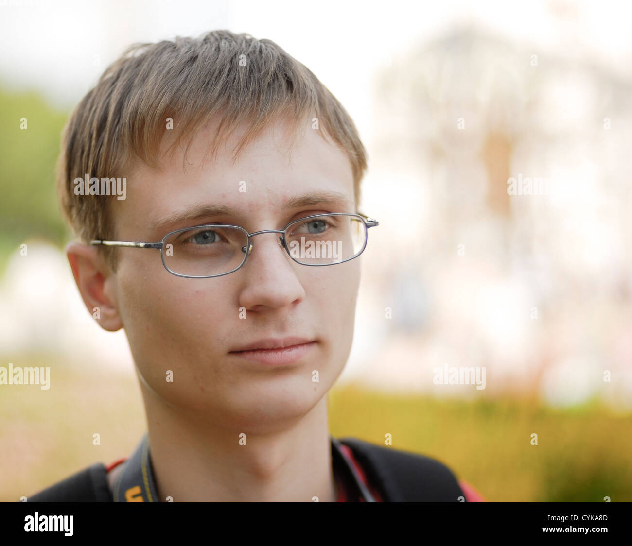 portrait young man Stock Photo - Alamy
