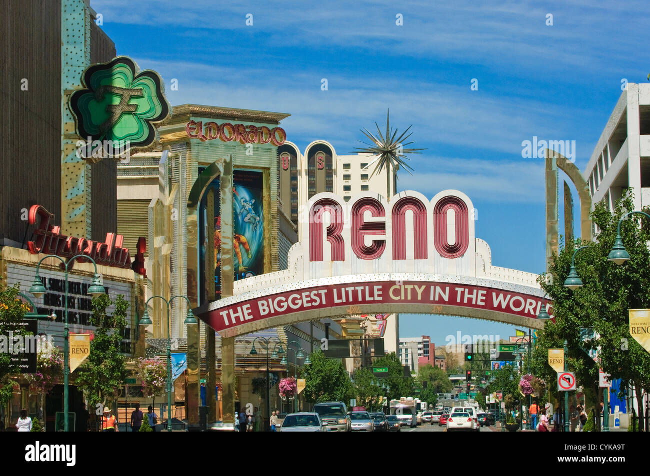 Reno main street hi-res stock photography and images - Alamy