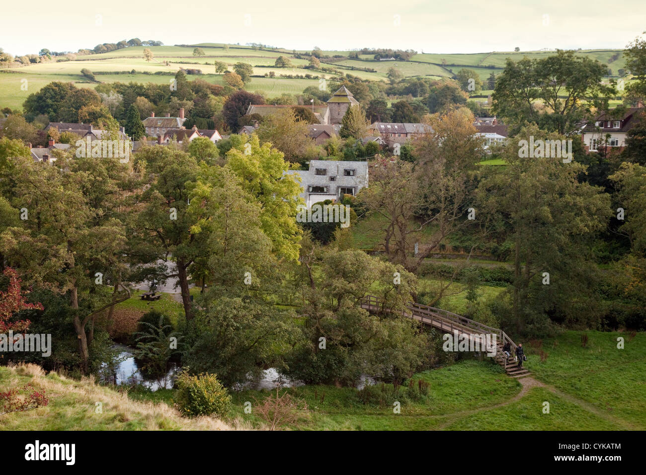 Clun small village hi-res stock photography and images - Alamy