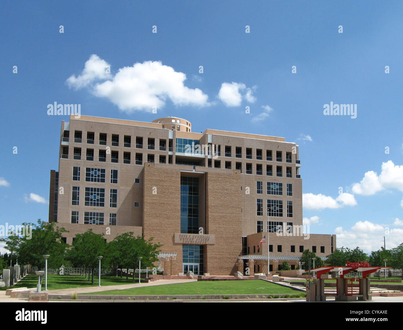 Pete V. Domenici United States Courthouse, located at 333 Lomas NW ...