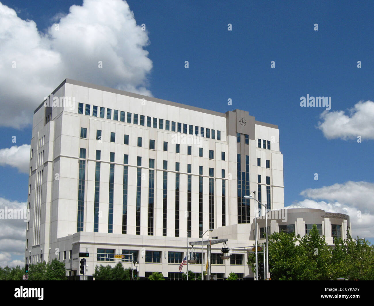 Albuquerque metropolitan courthouse hi-res stock photography and images ...