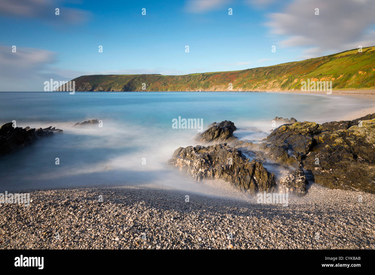 Vault Beach and Dodman Point; Cornwall; UK Stock Photo - Alamy