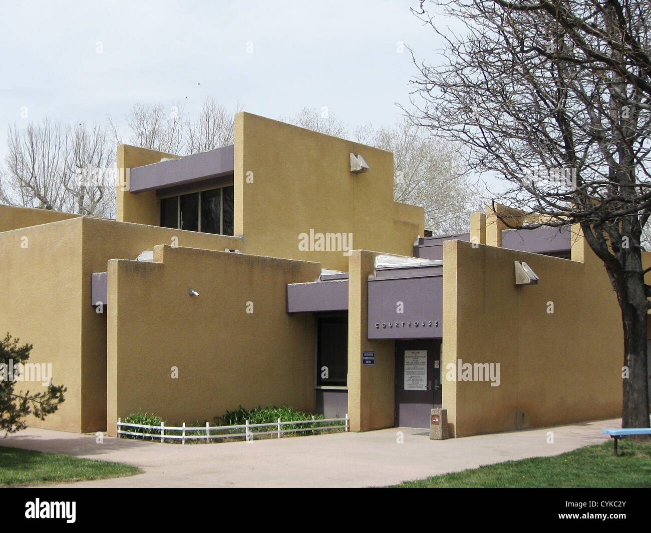 Taos County (New Mexico) Court House, located in the Taos County ...