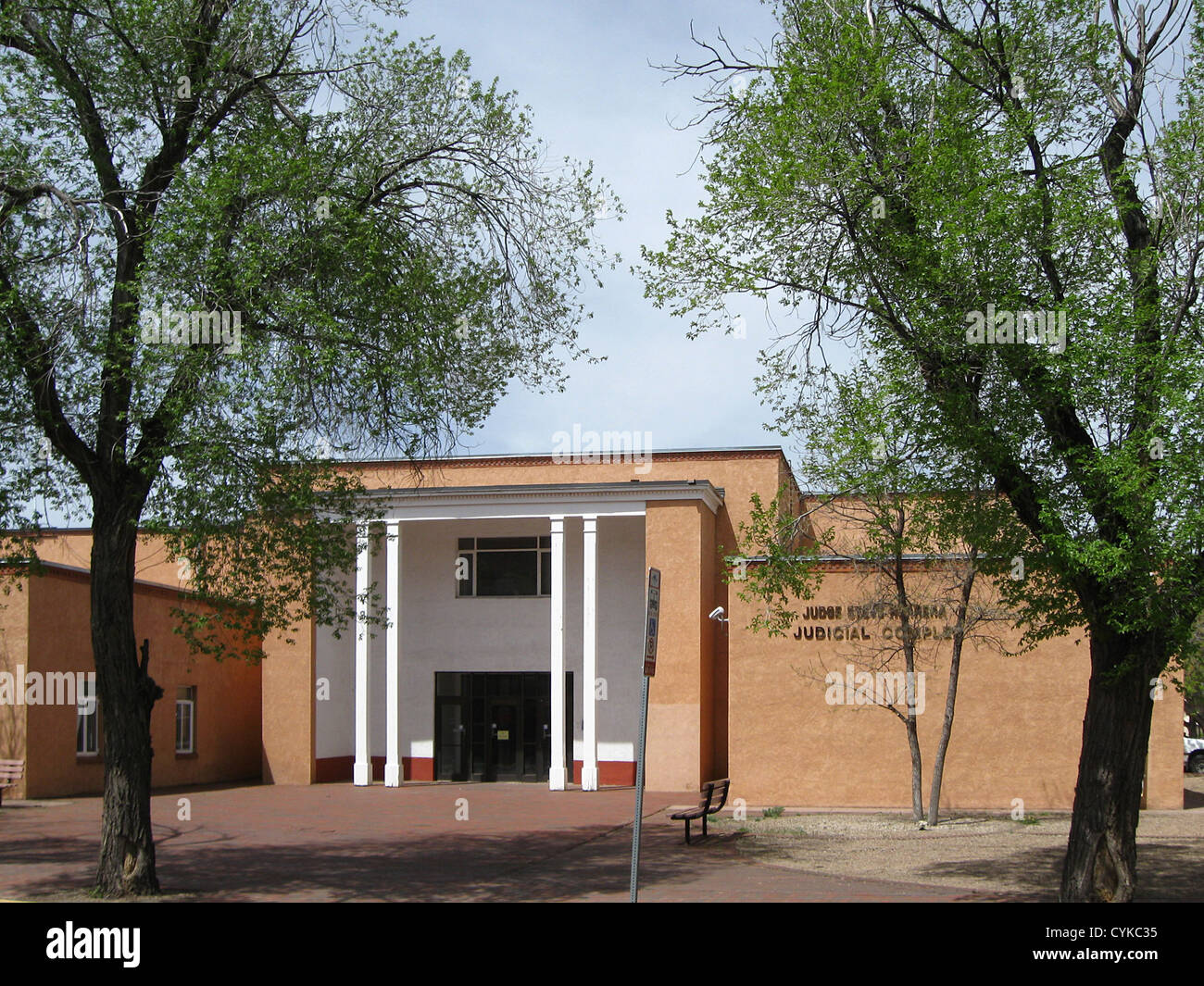 Judge Steve Herrera Judicial Complex, located at 100 Catron Street in ...