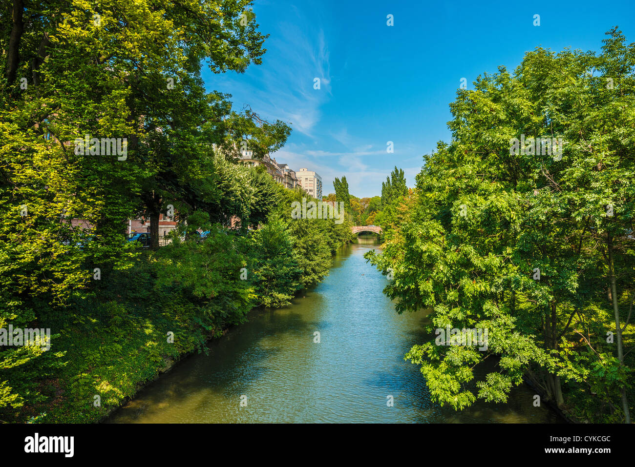 "Aar" river Strasbourg Alsace France Stock Photo - Alamy