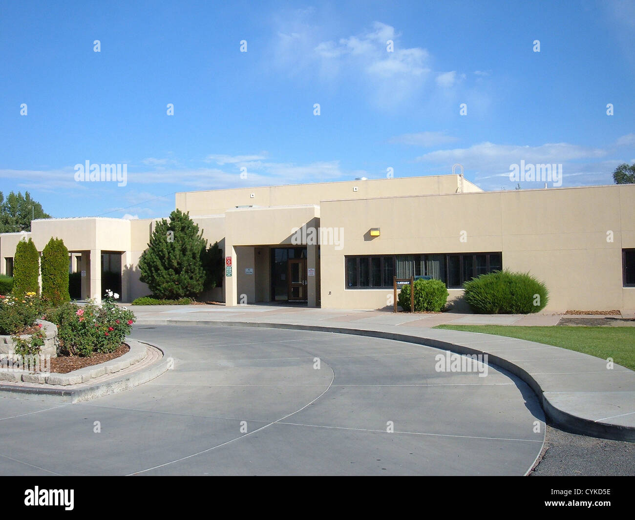 Bloomfield Public Library in Bloomfield, New Mexico Stock Photo - Alamy