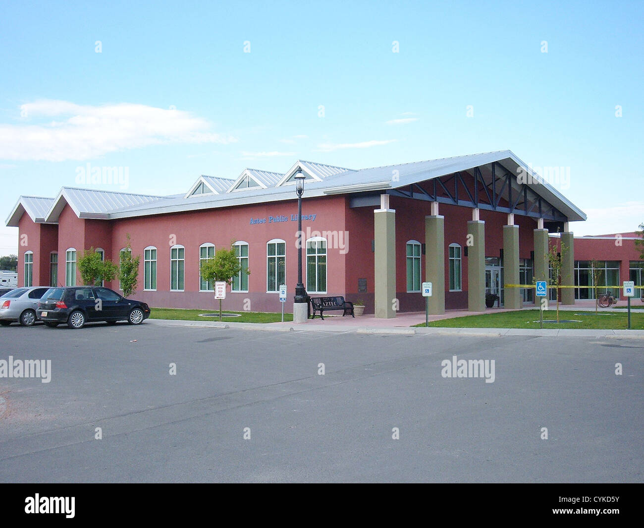 Aztec public library in aztec hi-res stock photography and images - Alamy
