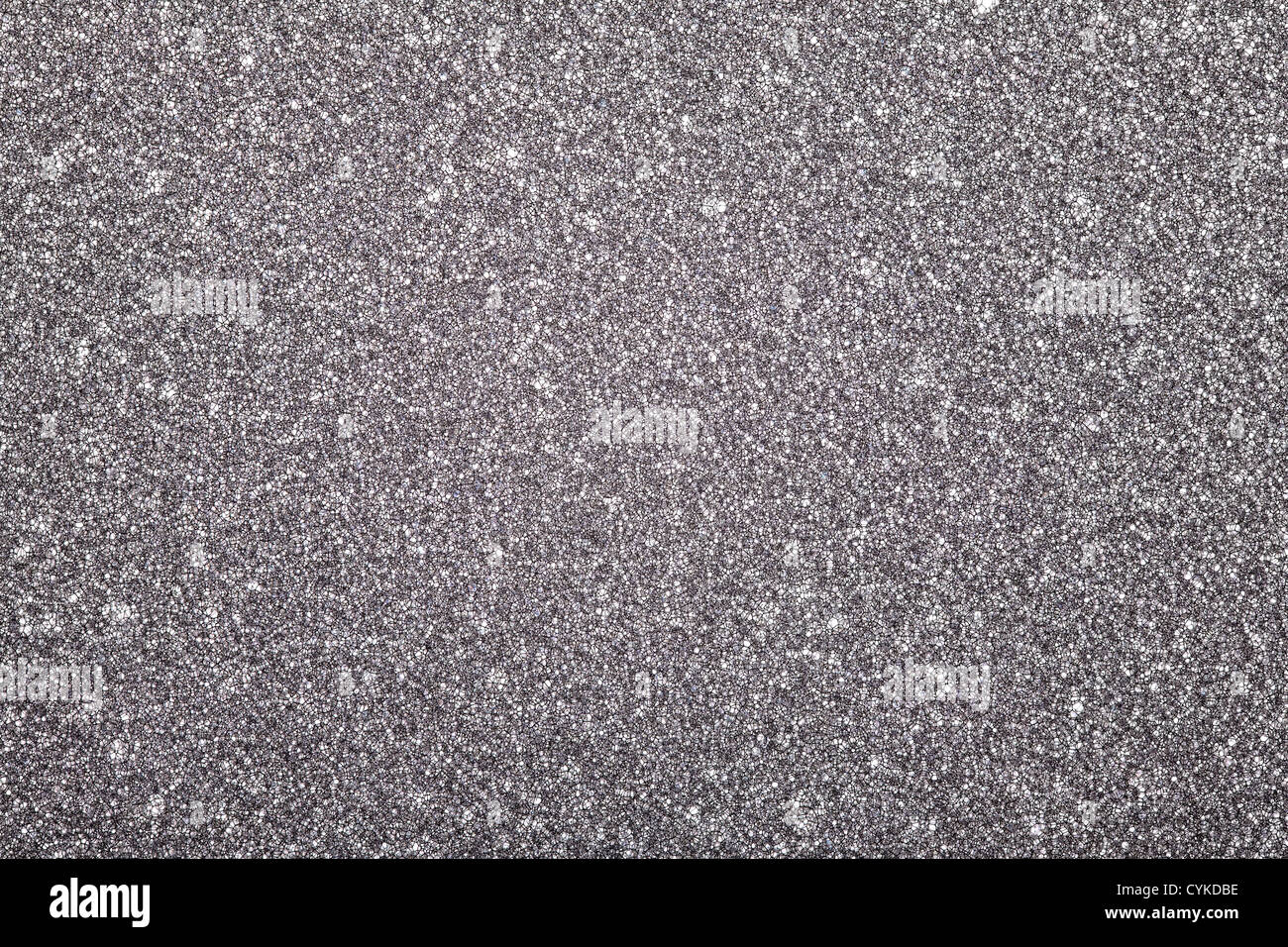 Close up of a polystyrene foam isolated on white as background Stock ...