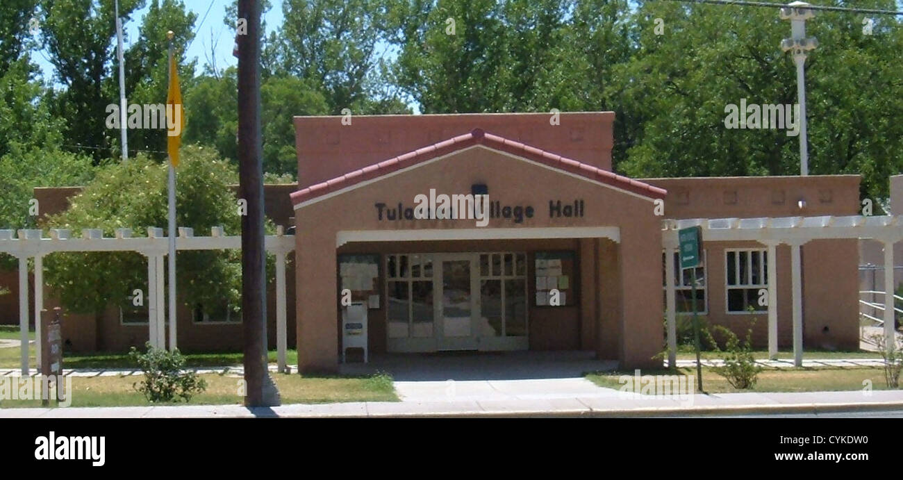 Tularosa Village Hall, site of Village government, located on St ...
