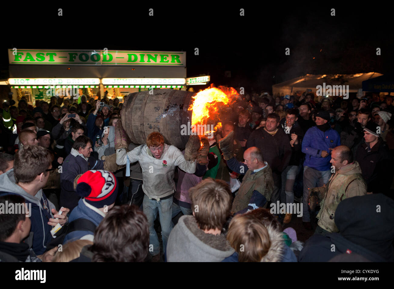 Tar Barrels has been a tradition in the quiet town of Ottery St Mary ...