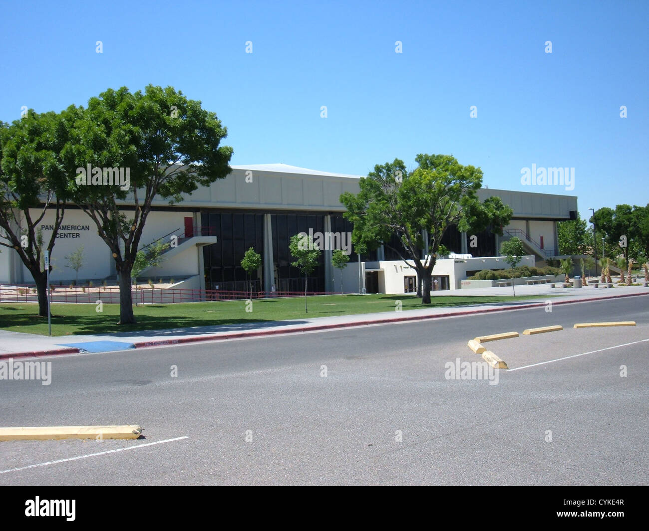 Pan American Center, a 13,000-seat arena at New Mexico State University ...