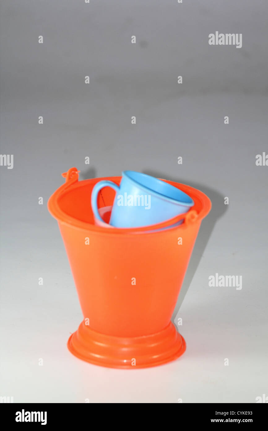 Plastic bucket and mug hi-res stock photography and images - Alamy