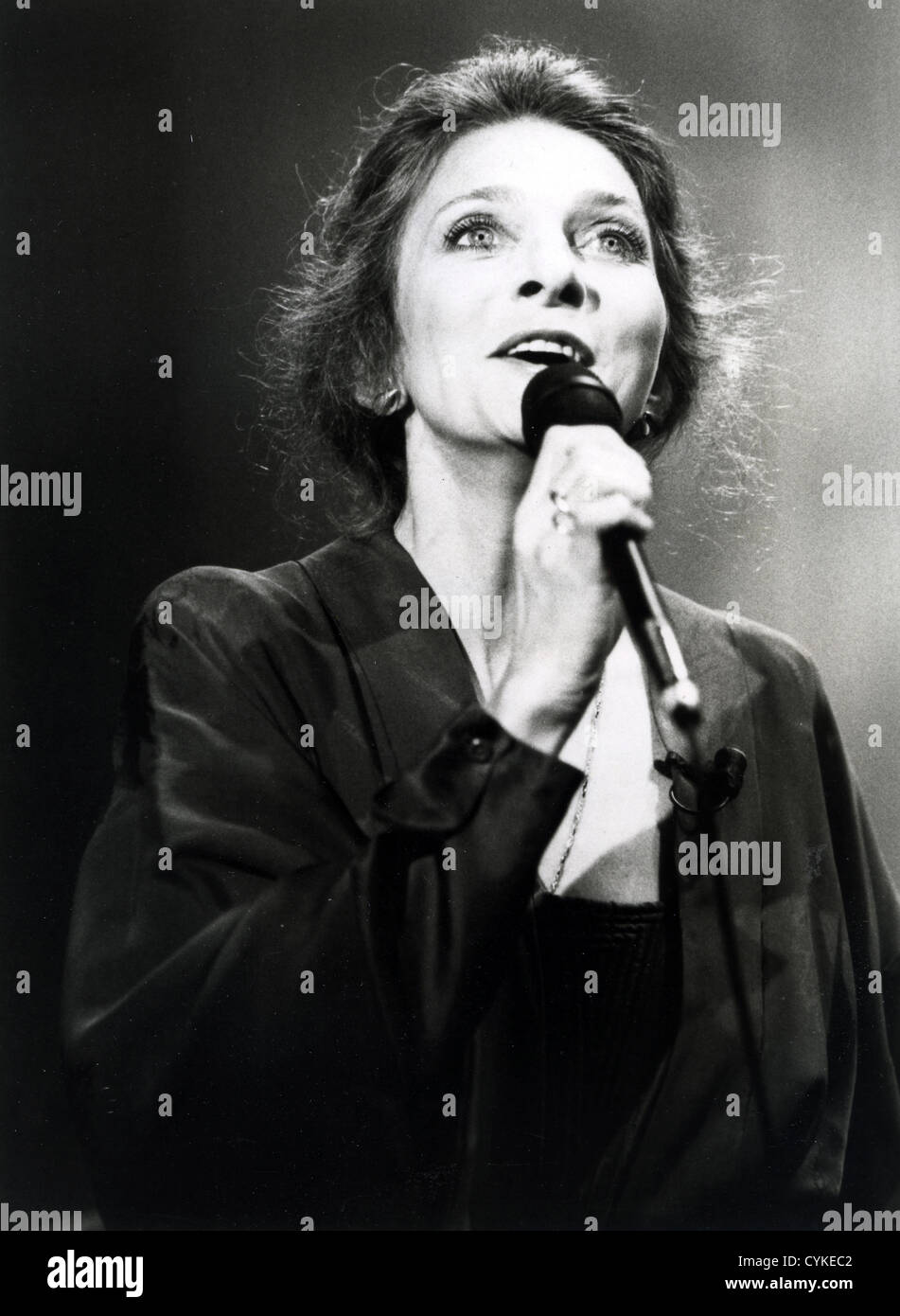 JUDY COLLINS Promotional photo of US singer/songwriter about 1990 Stock ...