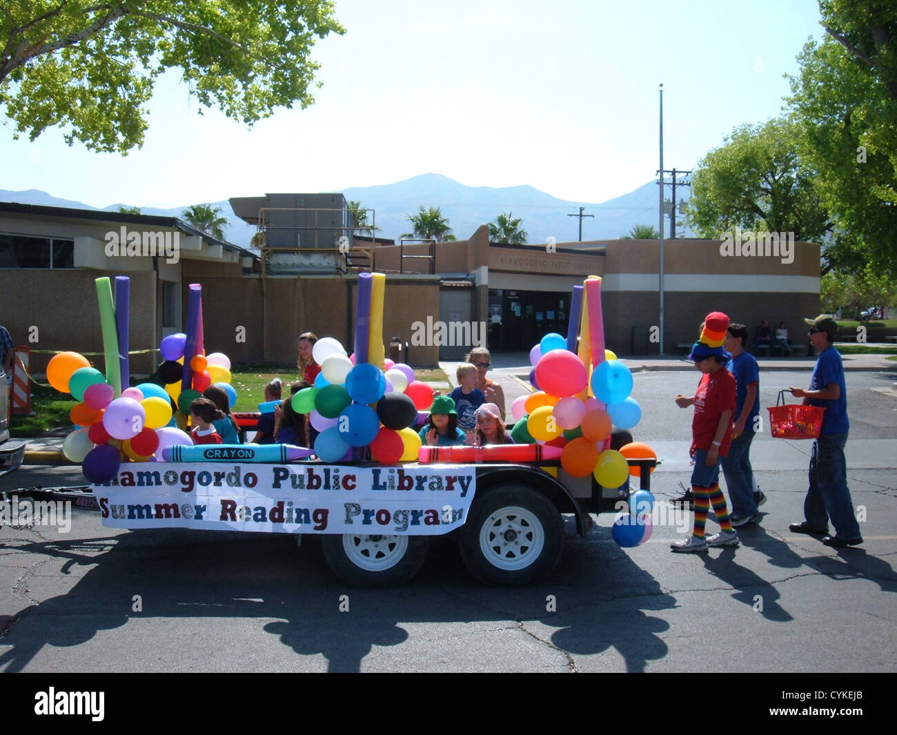 Alamogordo (New Mexico) Public Library's Summer Reading Program float ...