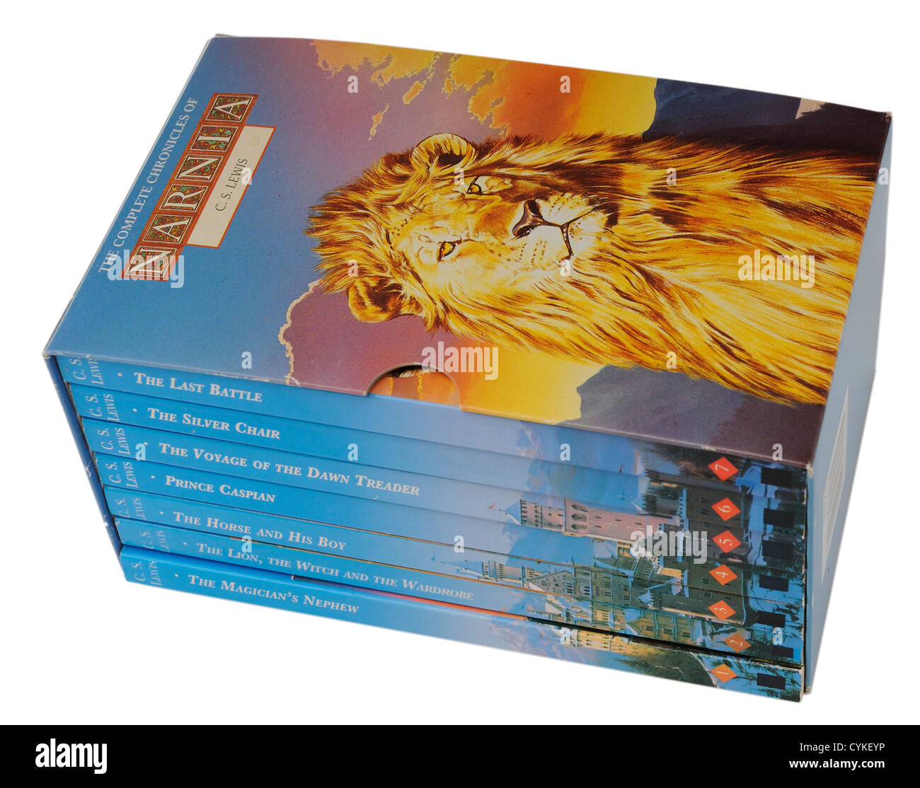 The Chronicles of Narnia by CS Lewis Stock Photo - Alamy