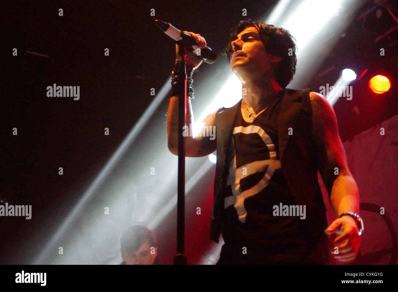 Lostprophets performing at The Ironworks in Inverness, touring their ...