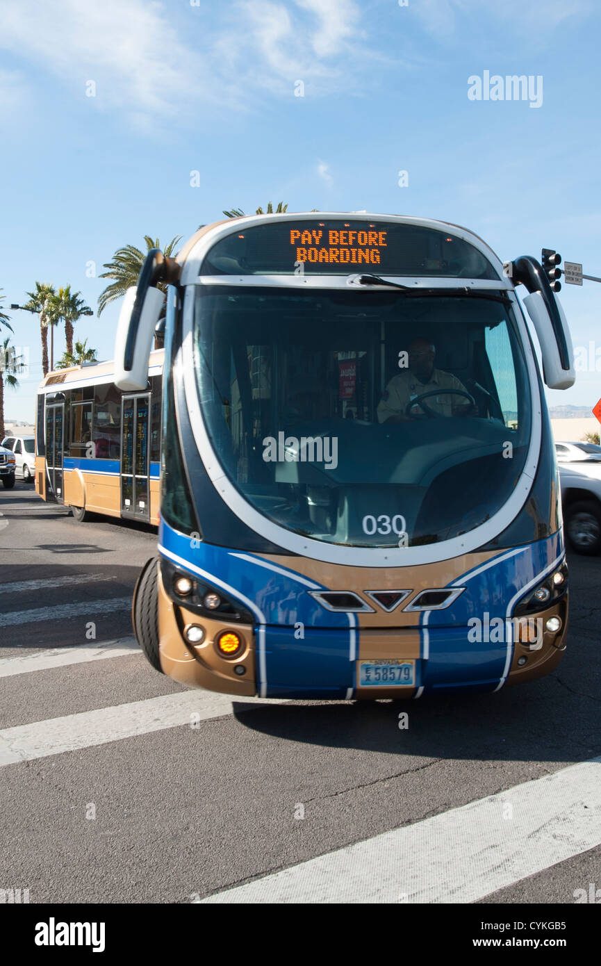 Nevada las vegas public bus hi-res stock photography and images - Alamy