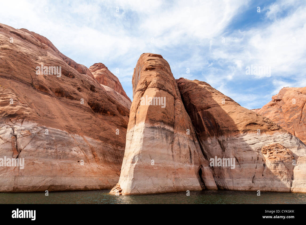 Lake Powell and the Glen Canyon National Recreation area, covering over ...