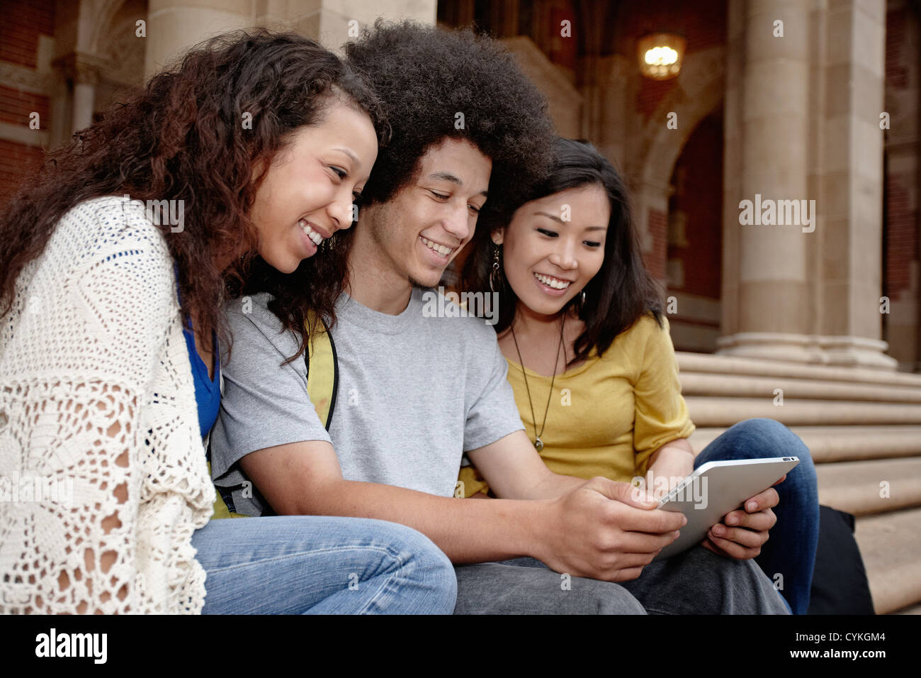 Digital native students learning hi-res stock photography and images ...
