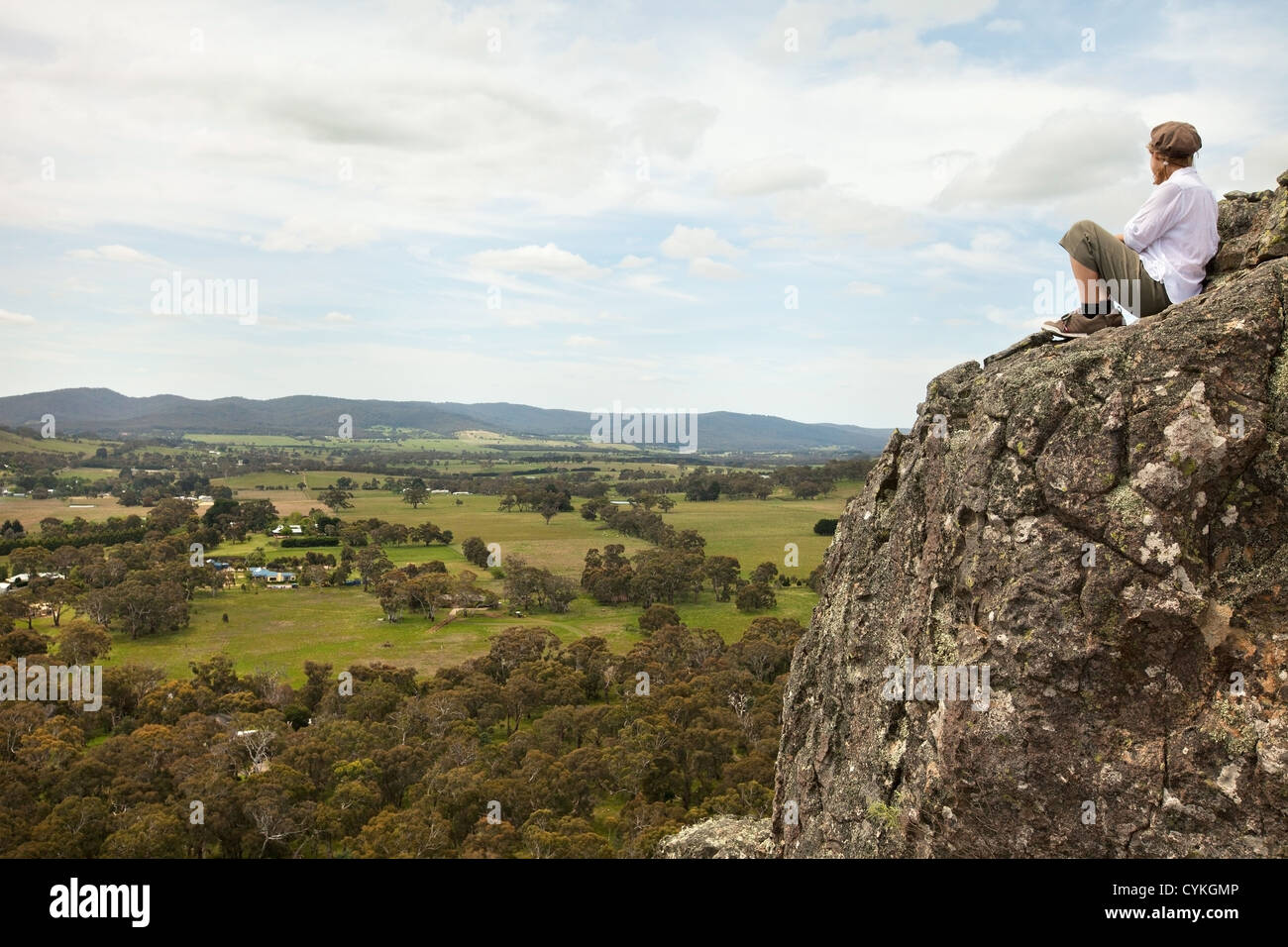Hanging rock travel destination nature Victoria Australia au Melbourne ...