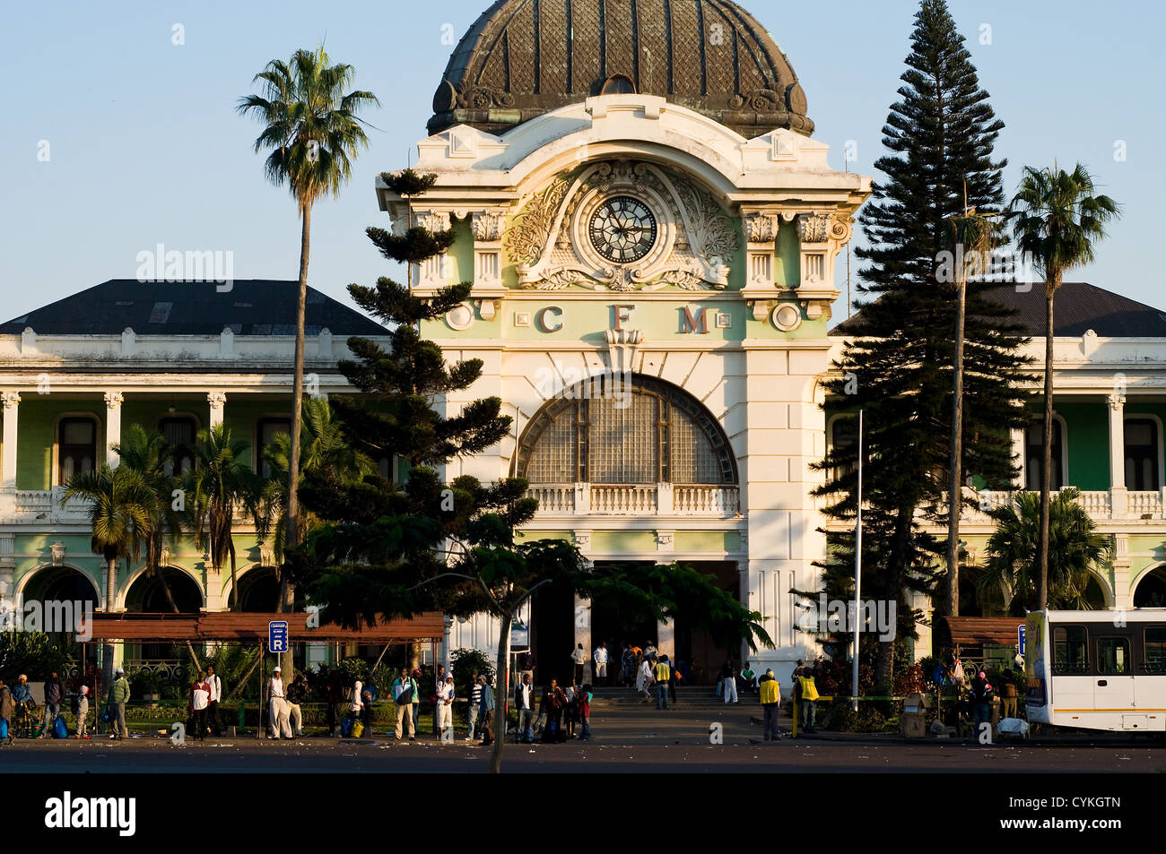 central station, maputo, mozambique Stock Photo - Alamy